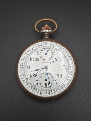 Vintage Robert Swiss Chronograph Pocket Watch - 17 Jewels, Swiss ...