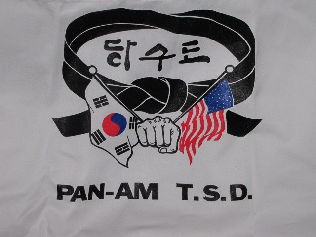Pan-Am TSD Tang Soo Do Martial Arts Karate Sun Uniform Set Mens Size 8 ...