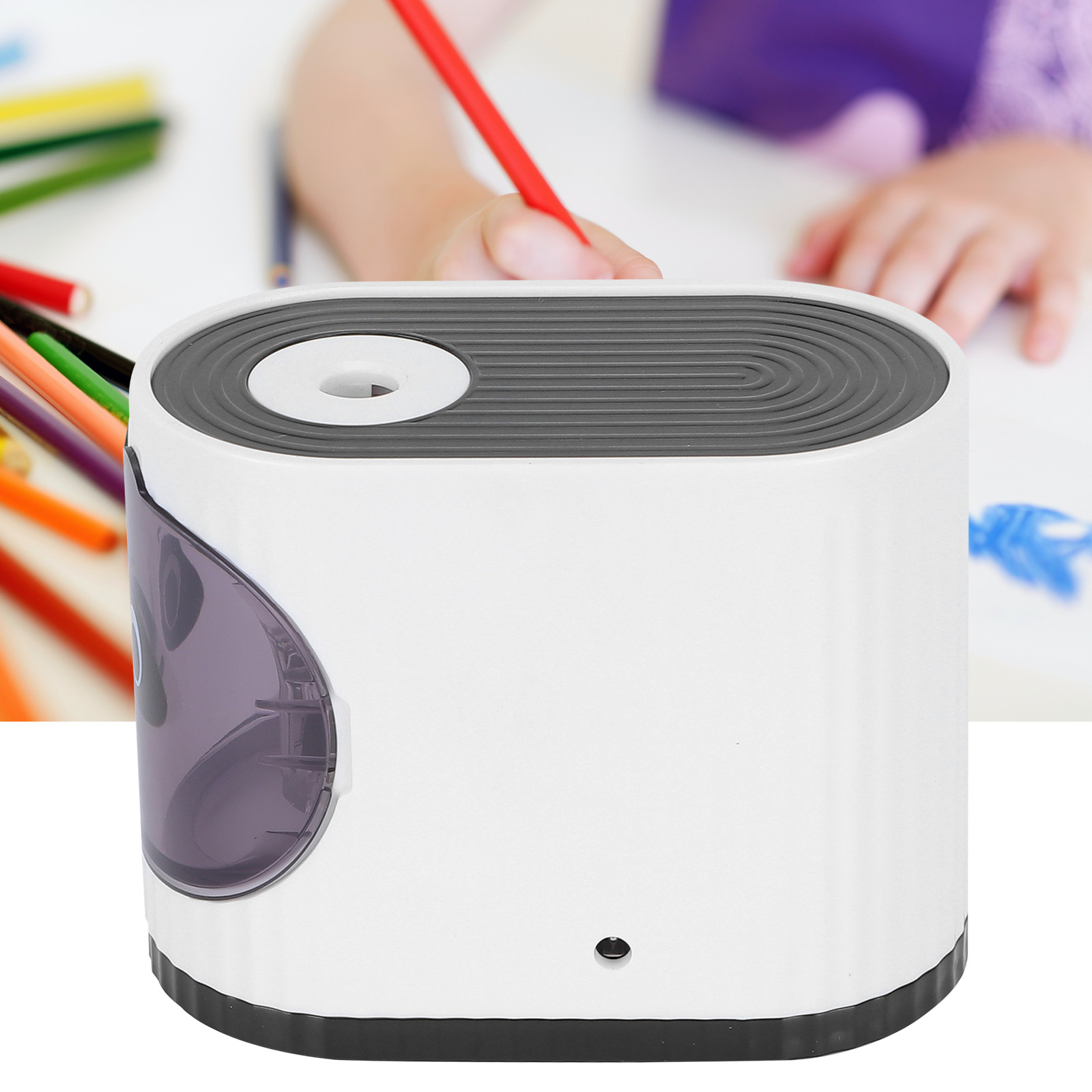 (Black)Electric Pencil Sharpener USB Powered Battery Powered Pencil ...