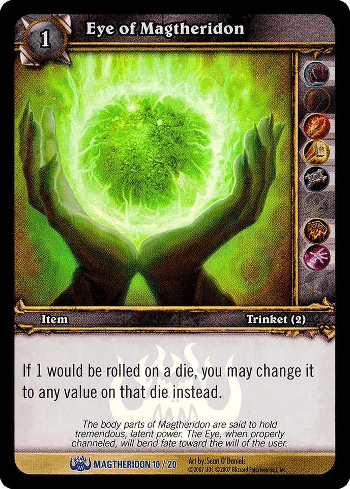 World of Warcraft WoW TCG Magtheridon's Lair Treasure Set CHOOSE YOUR ...