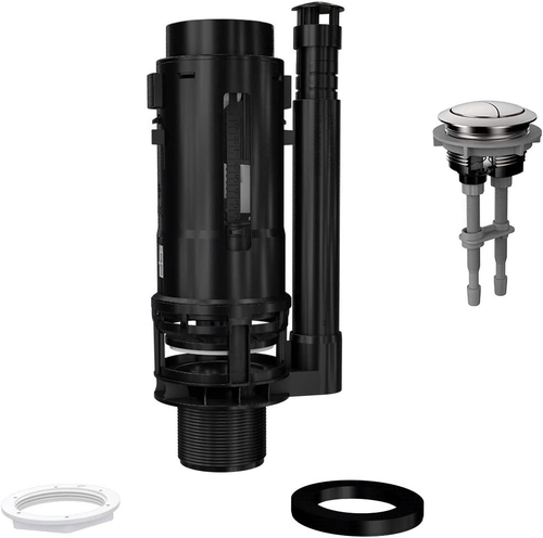 2-Inch Toilet Dual Flush Valve Kit with Push Button Dual Flush Toilet ...