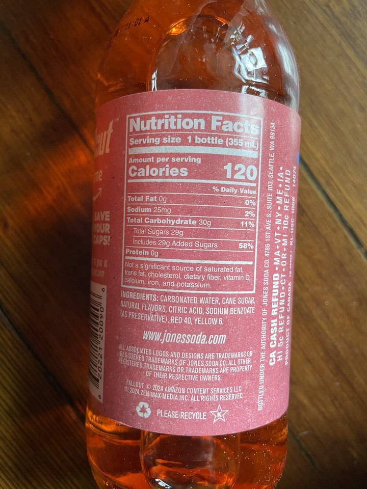 Nuka Cola Victory 4pk Jones Soda In Hand Ready To Ship Fallout Amazon ...