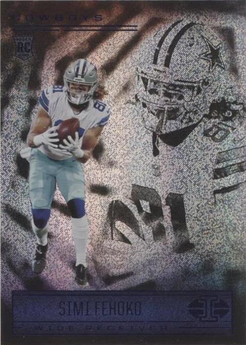 2021 Panini Illusions - Simi Fehoko #100 Trophy Collection Galaxy (RC ...