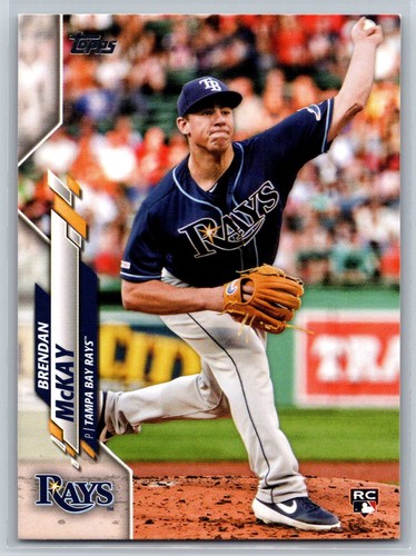 2020 Topps Brendan McKay Rookie Tampa Bay Rays RC #69 | eBay