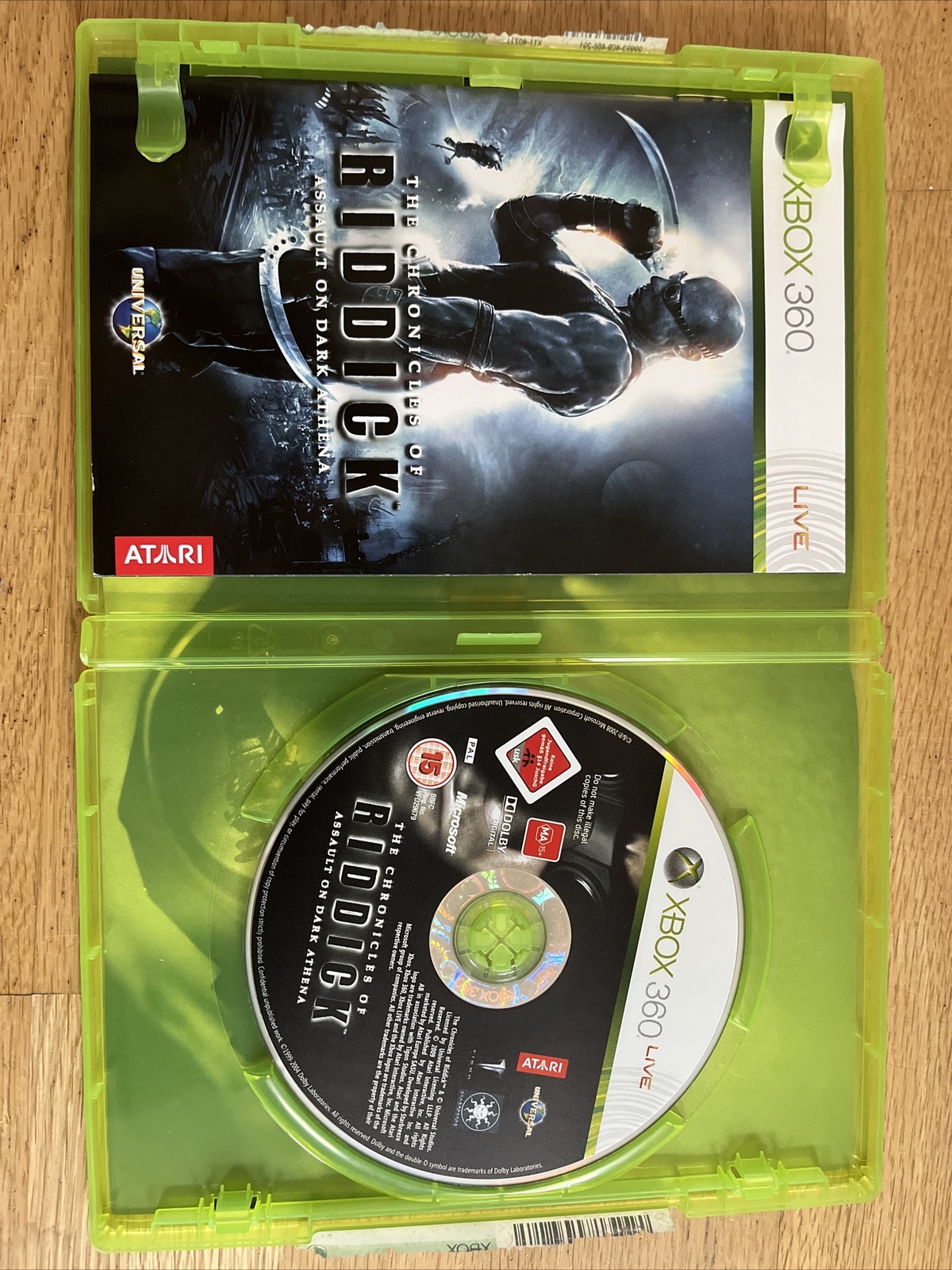 The Chronicles Of Riddick: Assault On Dark Athena (Microsoft Xbox 360 ...