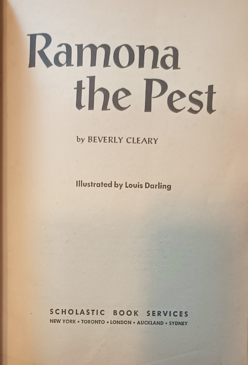 Ramona The Pest Louis Darling Ramona The Pest By Beverly Cleary | Open
