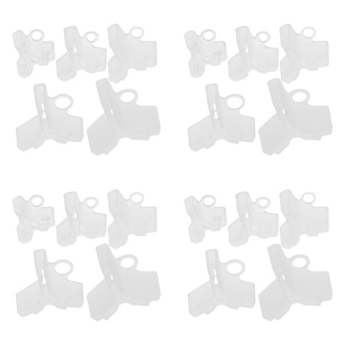 250 Pcs Fishing Hook Protector Treble Cap Hard Helmet Covers Protective ...
