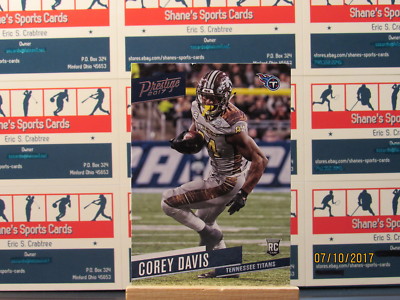 2017 Prestige #254 Corey Davis RC | eBay