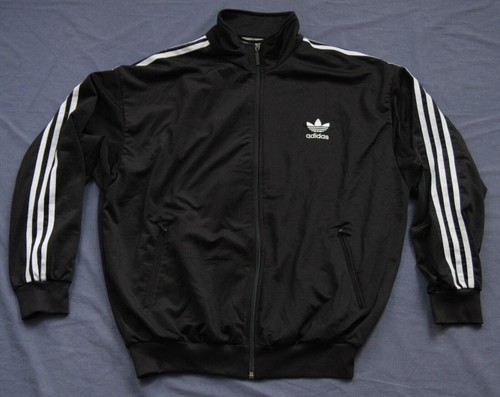 Adidas Jacket Vintage Retro Tracksuit Top Oldschool Track Trefoil ...