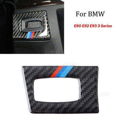 Carbon Fiber Interior Key Hole Frame Cover Trim For BMW E90 E92 E93 3 ...