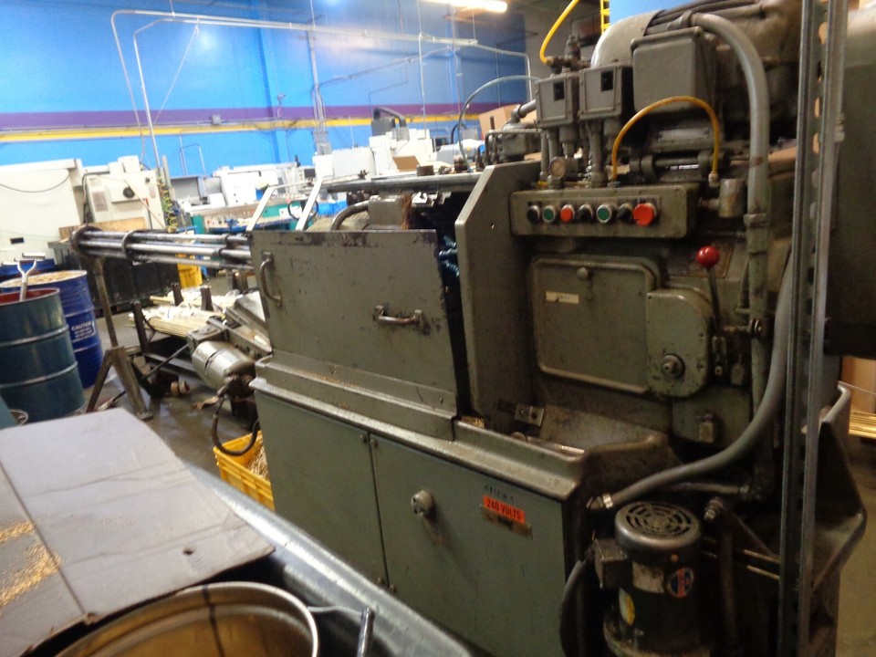 7/16 Acme Gridley screw machine with stop spindle and threading Serial ...