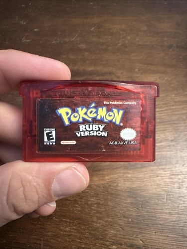 Pokemon Ruby (Nintendo GameBoy Advance GBA, 2003) Tested - Authentic | eBay