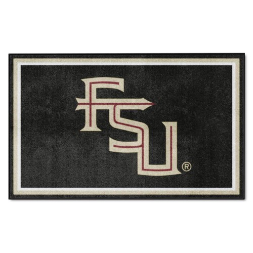 FANMATS Sports Rugs 44"L x 71"W Florida State University Carpet Nylon ...