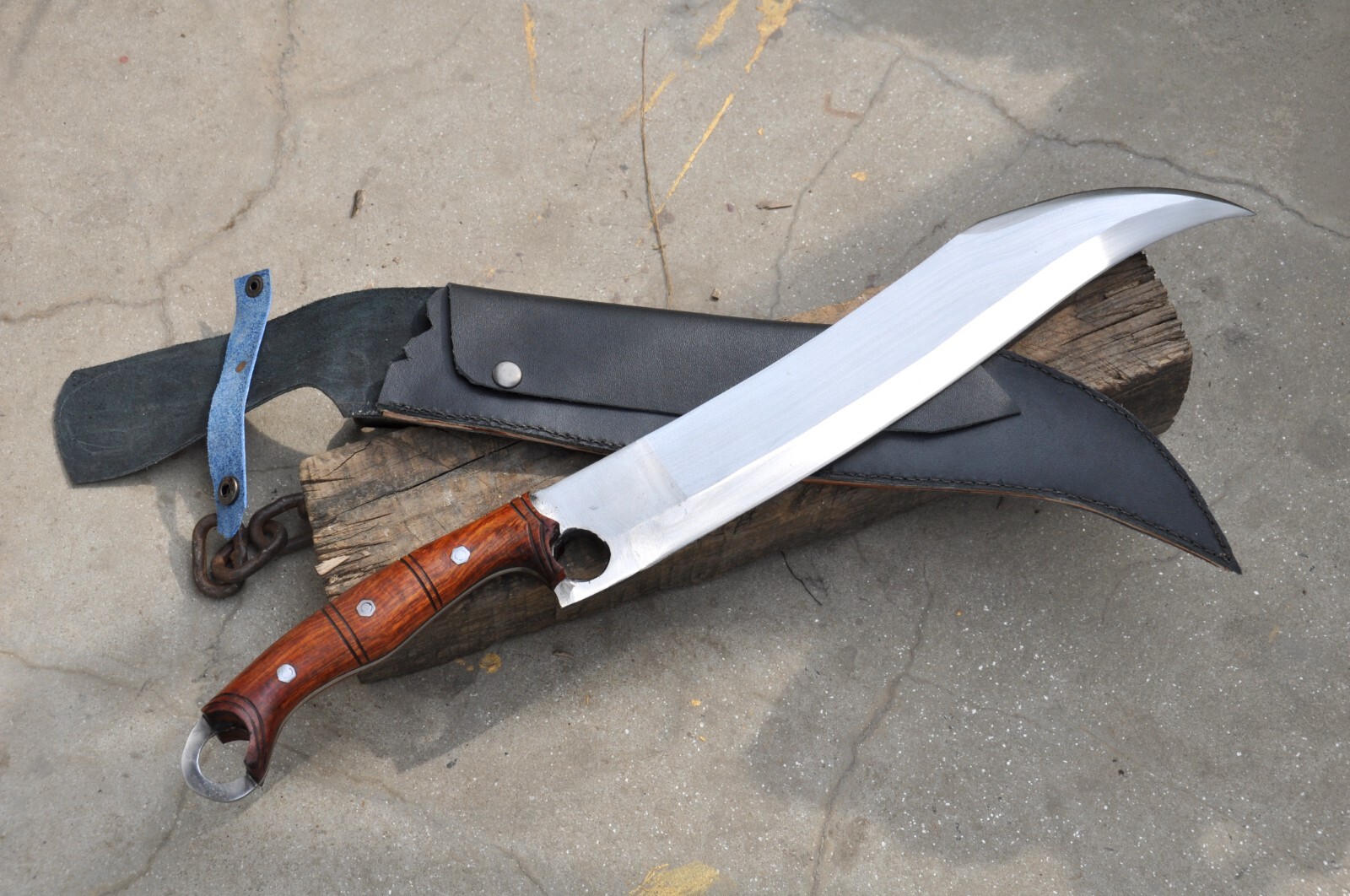 16 inches Heavy duty Jungle Machete-large knife-for hunting, camping ...