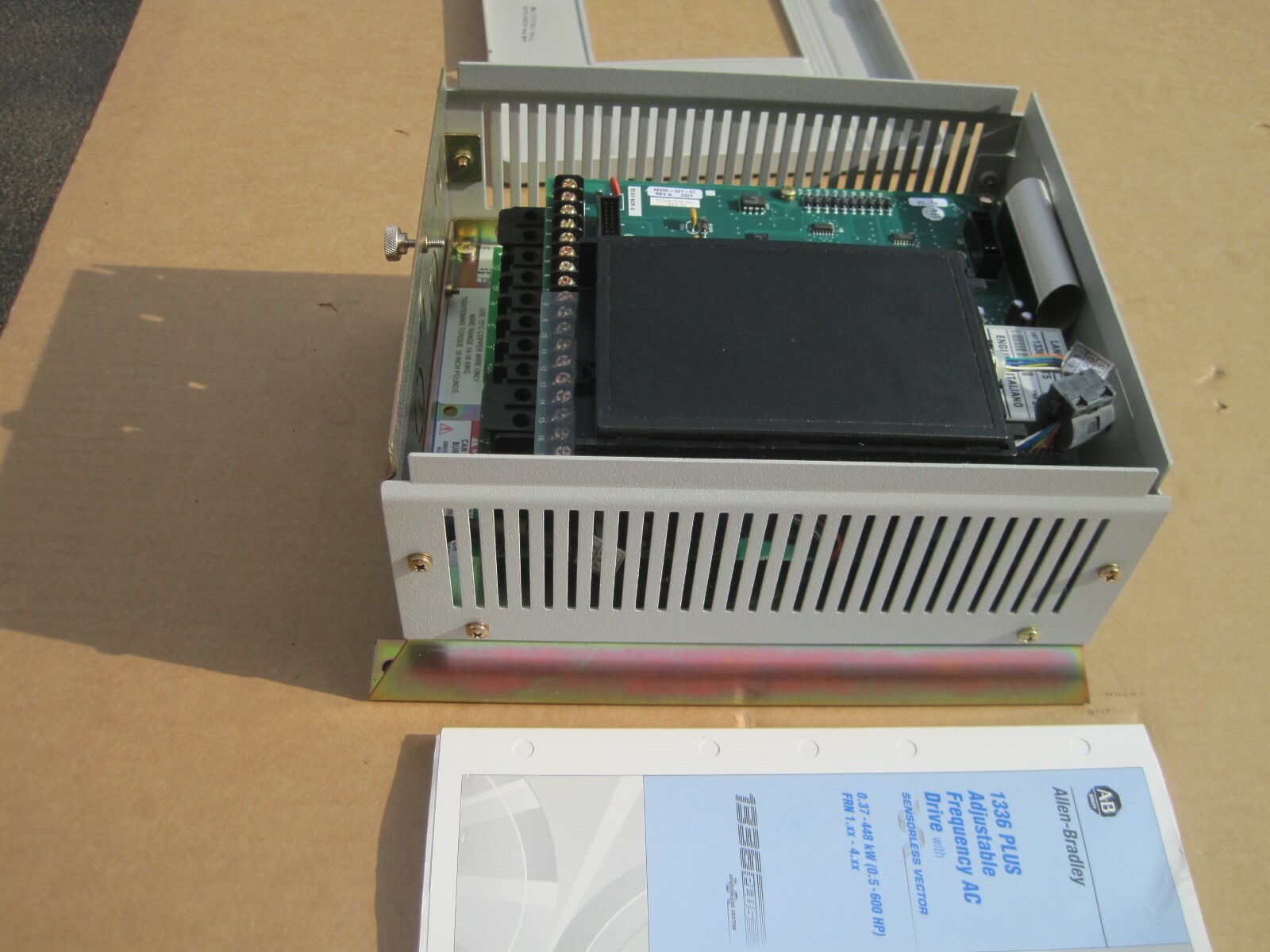 Allen-Bradley 1336S Plus Adjustable Frequency AC Drive Cat. 1336S-BRF10 ...