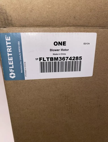 Fleetrite FLTBM3674285 - Blower Fleetrite Blower Motor | eBay