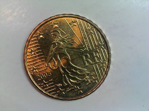 10 Cent 2008 Frankreich Kursmünze aus Original Rolle (Z302/3713) | eBay.de