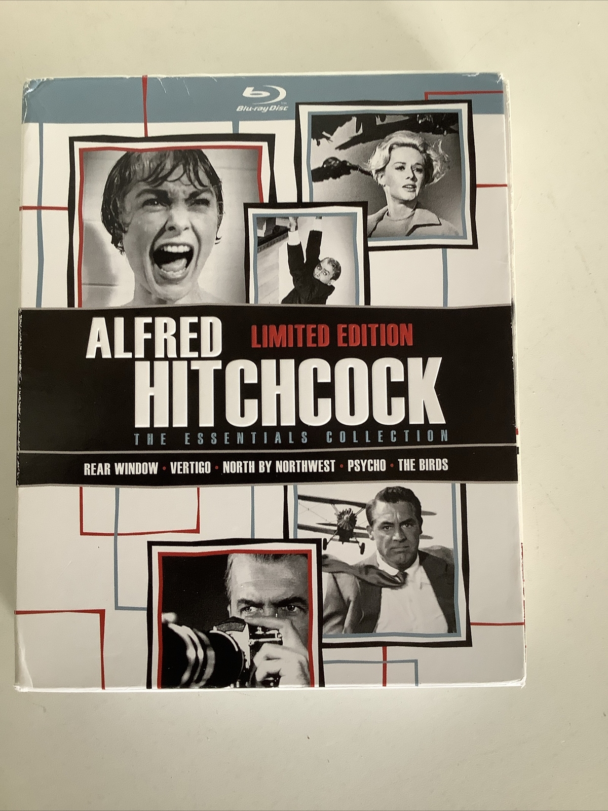 ALFRED HITCHCOCK The Essentials Collection LIMITED EDITION BLU-RAY 5 ...