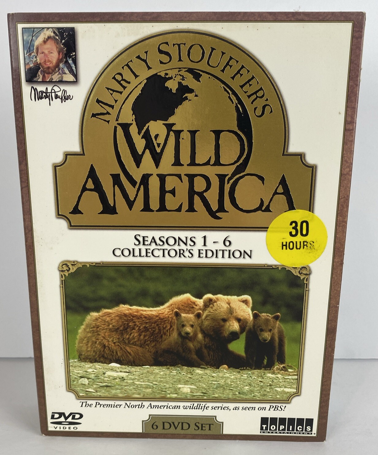 Marty Stouffer's Wild America: Seasons 1-6 (DVD, 2009, 6 Disc Set ...