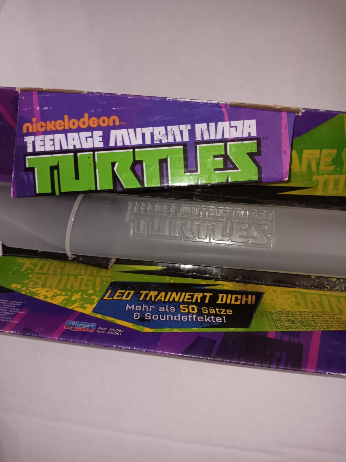 Teenage Mutant Ninja Turtles Leonardo's Stealth Sword - Rare German ...