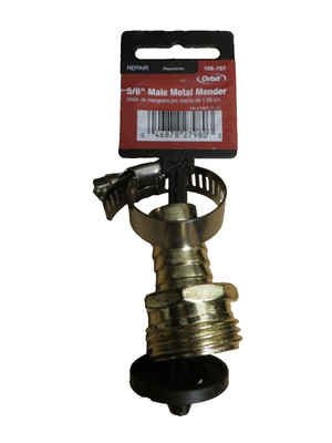 5/8" Garden Hose Repair Orbit Male Metal Mender Brass Stainless - (New ...