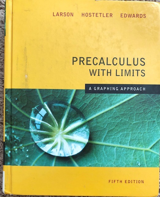 Precalculus Book A Graphing Approach