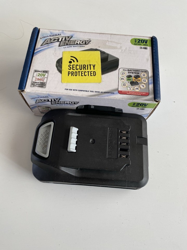 Aldi Ferrex Cordless Tools 20V 2Ah Li-Ion Activ Energy Battery #A | eBay UK