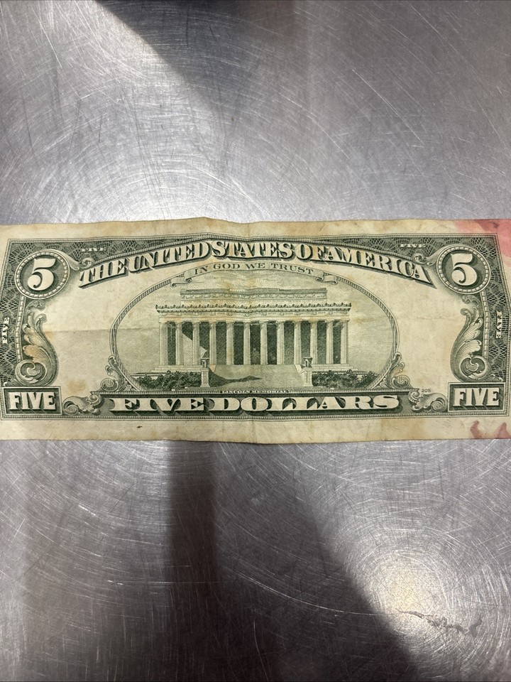 Rare 5 dollar bill 1985 | eBay