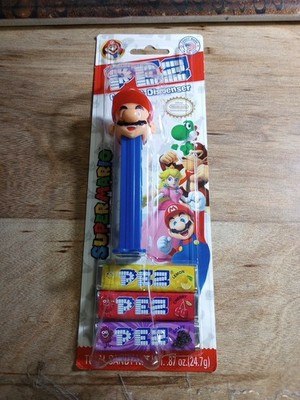 PEZ Super Mario Dispenser & Candy Nintendo New Sealed 2024 | eBay