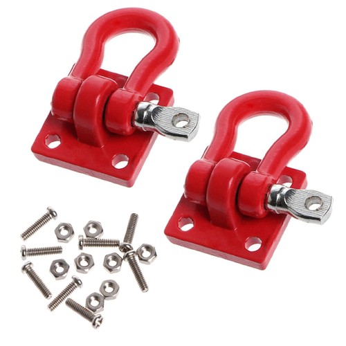 ShareGoo Metal RC Crawler Trailer Tow Hook Hooks Buckle Winch Shackles ...