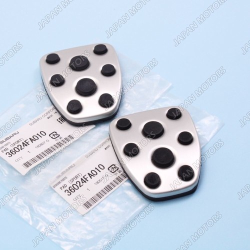 Genuine Subaru Clutch & Brake Pedal Pads MT Impreza WRX STi Legacy ...