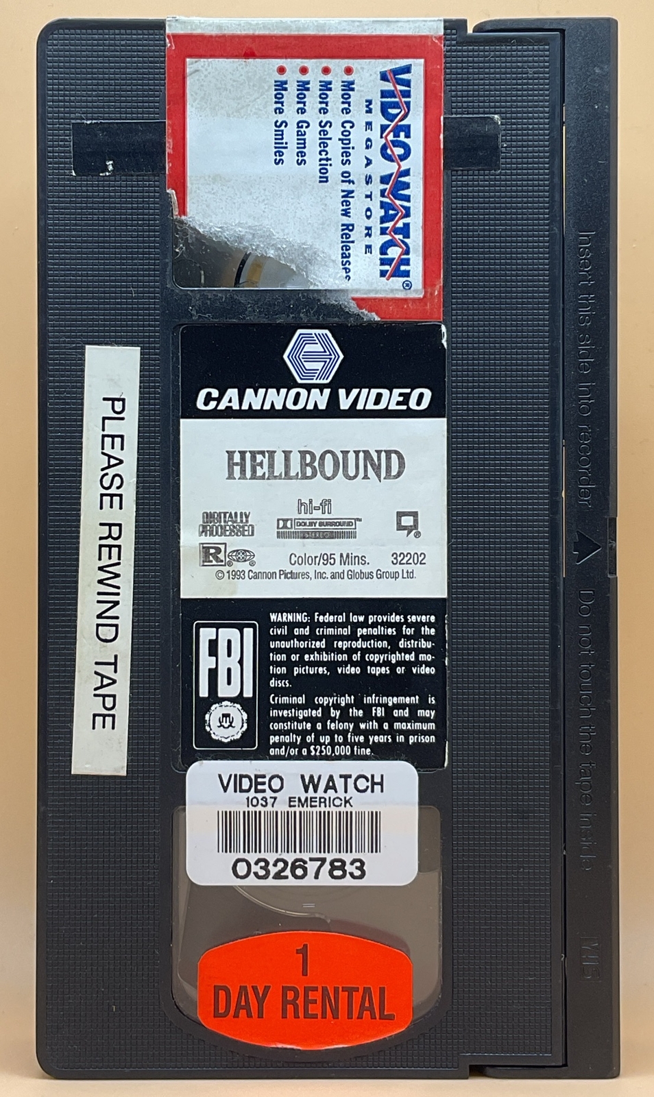 Hellbound VHS 1993 Tape Only Joe Camel Box **Buy 2 Get 1 Free** | eBay