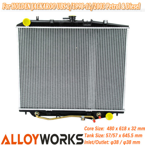 new Radiator For HOLDEN JACKAROO UBS Petrol & Diesel 2/1998-12/2003 99 ...
