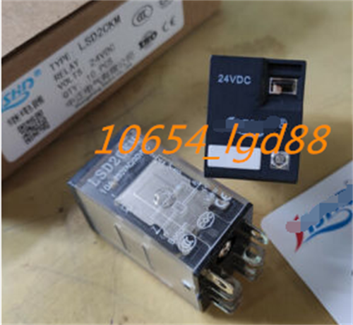 10Pcs/box NEW for LISHD Small Intermediate Relay LSD2CKM 24VDC @9 | eBay