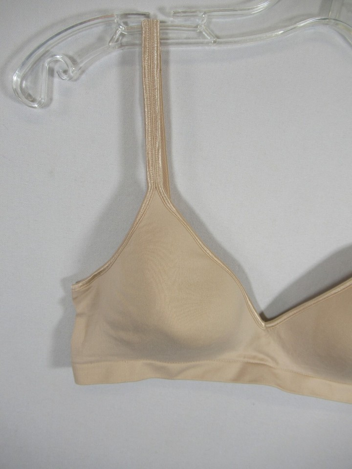 Vintage Playtex Thank Goodness It Fits 34C Bra Seamless Wireless Beige ...