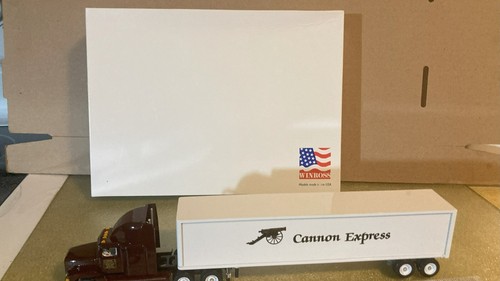 CANNON EXPRESS TRUCKING TRACTOR AND 48' TRAILER WINROSS TRUCK | eBay