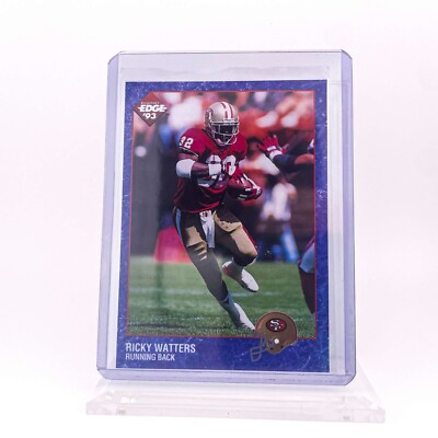 Ricky Waters - 1993 Collector's Edge - 12300/100000 - San Francisco ...