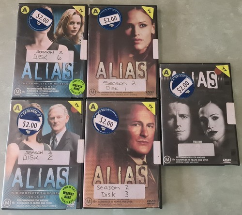 DVD Action Drama Alias Lot Bundle Collection Mixed 8 TV Series A0410A ...