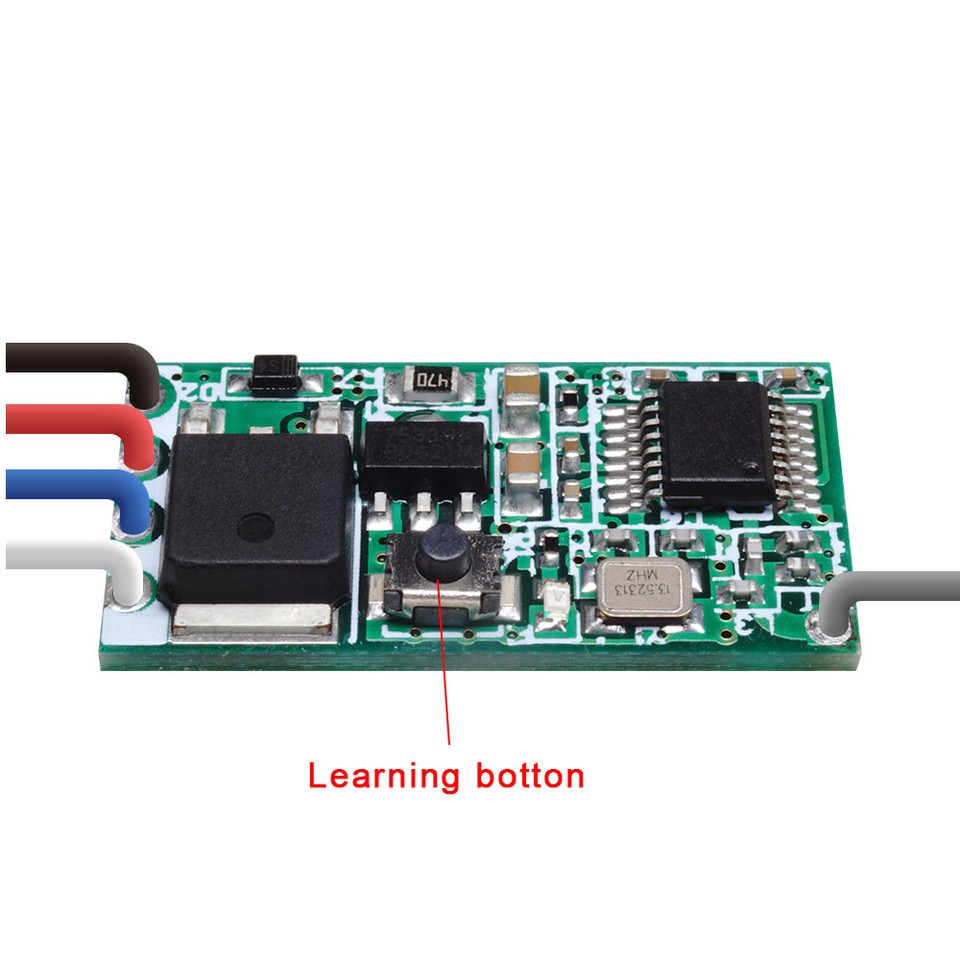 DC3.6V 5V 9V 12V 24V Mini Relay Switch Micro Receiver with AB RF Remote ...