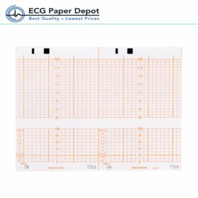 ECG EKG Thermal Paper Fetal Monitoring Chart Philips M1910A Compatible ...