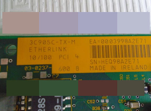 1pc used Nic 3C905C-TX-M | eBay