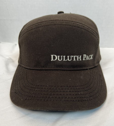 EUC-DULUTH PACK Waxed Minimalist Strapback Cap Baseball Hat-made By Ouray | eBay