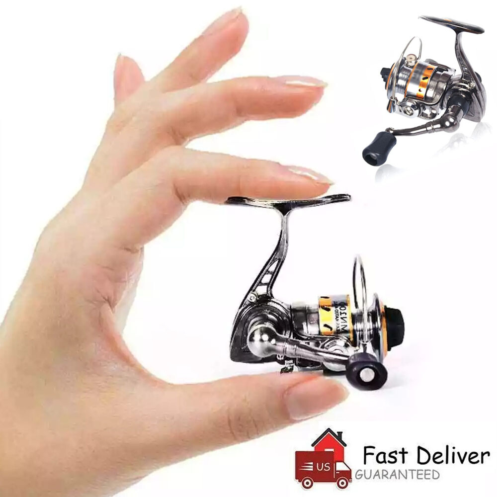 Full Metal Mini Power Small Spinning Reels Carp Raft Fishing Wheel Fish ...