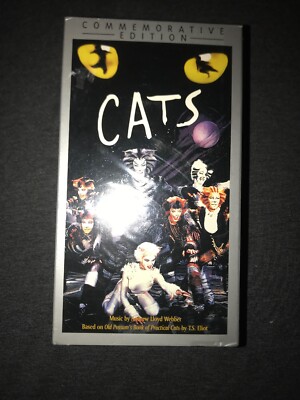 Cats: The Musical (VHS, 2000, 2-Tape Set, Commemorative Edition ...