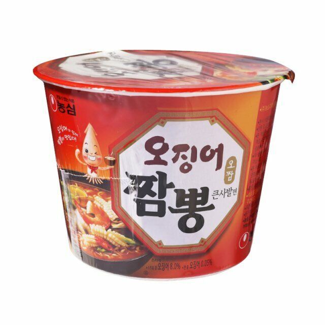 Korean Instant Noodle NONGSHIM OJingO Champong Keun Sabal 2pack Cup ...