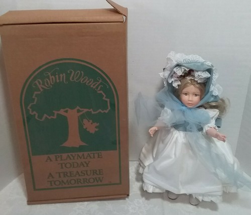14” Robin Woods Dolls "SUSANBLUE" 1987 Mint- Original Box. W DRESS ...