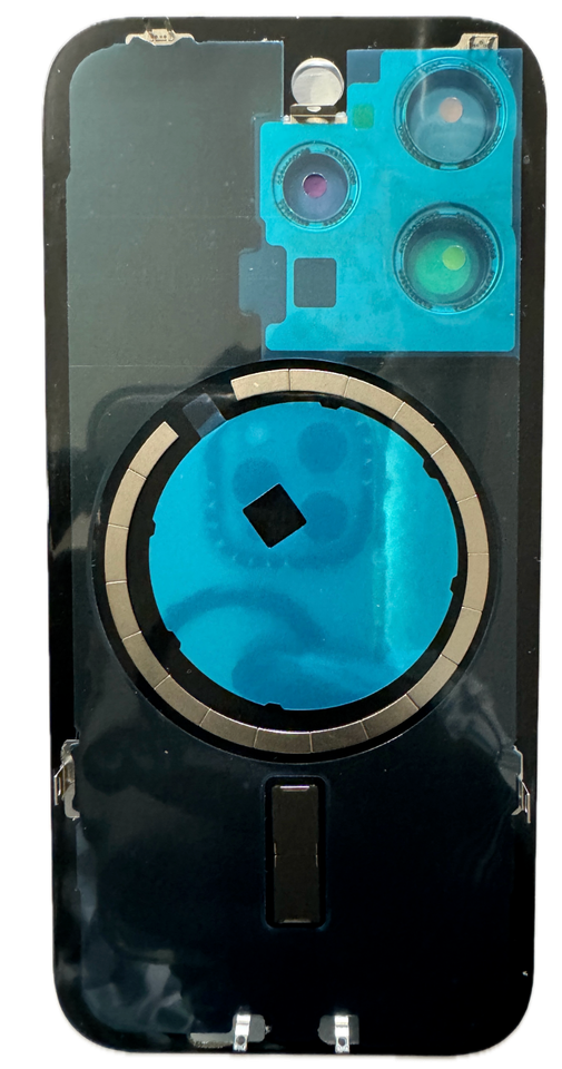 OEM iPhone 15 Pro Max Back Glass Cover Housing w/Camera Lens Magnets ...