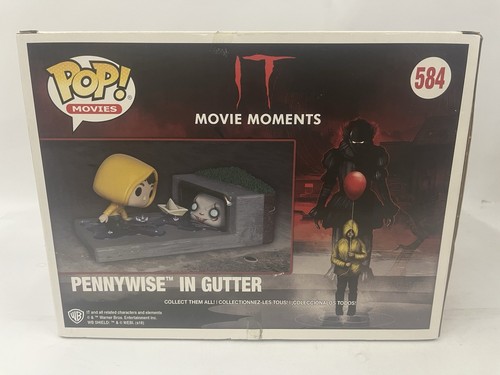 Funko Pop Pennywise In Gutter Movie Moments It Hot Topic Exclusive #584 ...