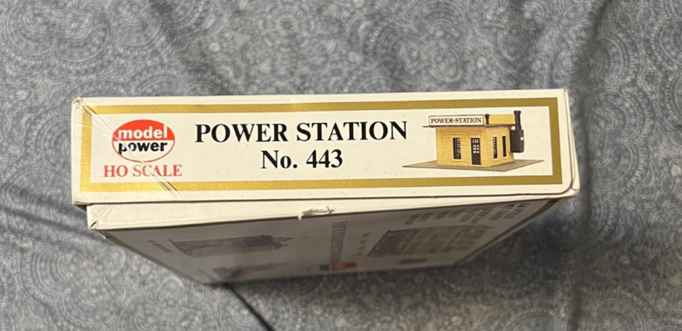 Model Power 443 HO Scale Power Station Building Kit | eBay