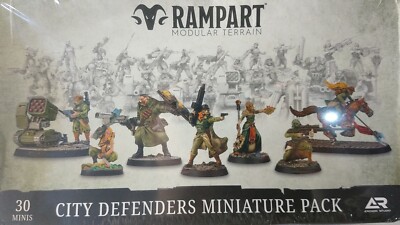 Rampart Modular Terrain City Defenders Miniature Pack | eBay